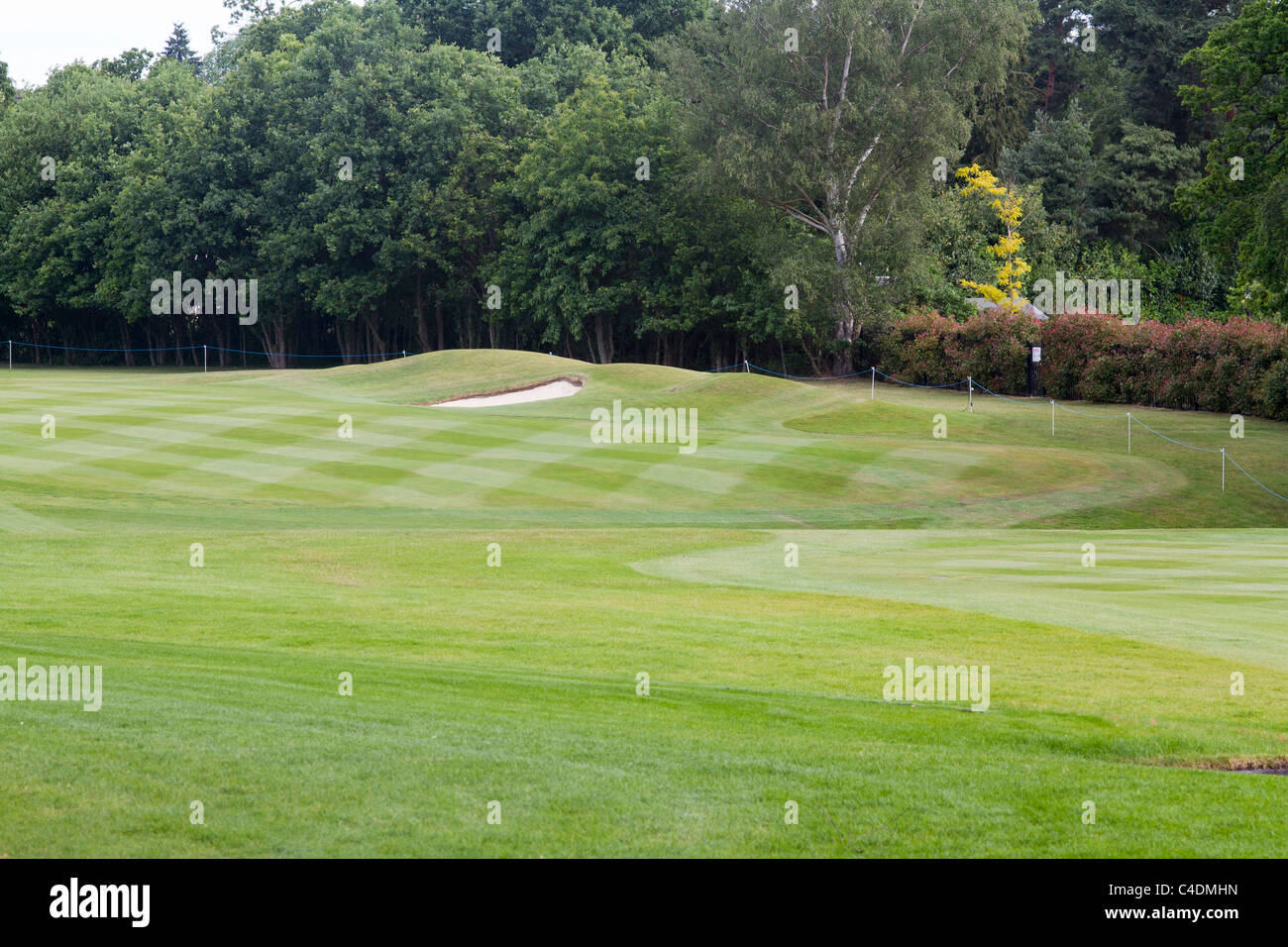 Fairway stripes hi-res stock photography and images - Alamy