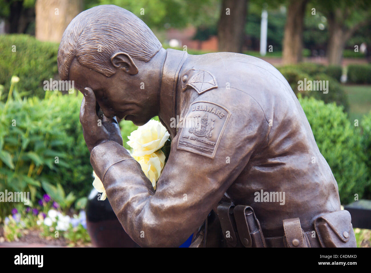 Delaware Law Enforcement Memorial, Dover Stock Photo - Alamy