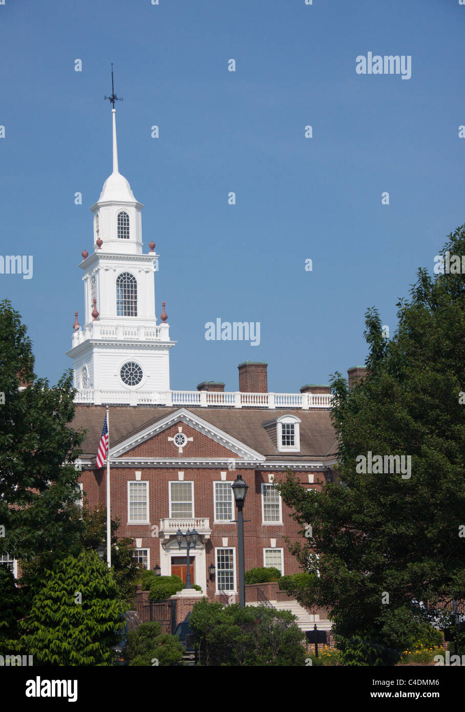 Delaware State House (capitol) in Dover Stock Photo - Alamy