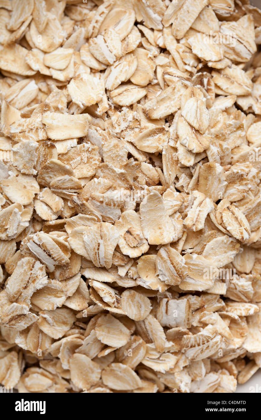 A Dry oatmeal texture Stock Photo - Alamy