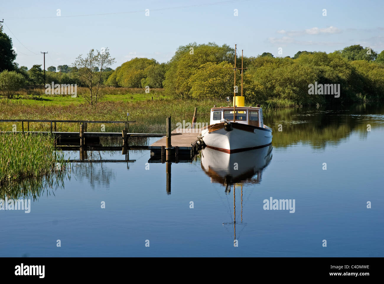 Boat Trasna from the Belle Isle Estate, Upper Lough Erne, Northern ...