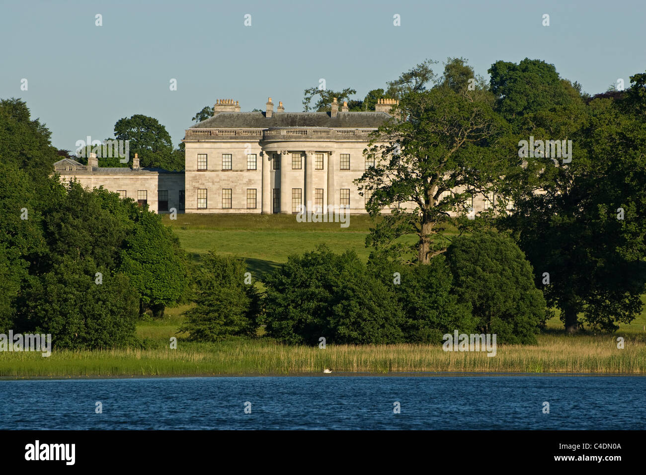 Castle Coole Mansion, 18th C, Gothic Facade, Enniskillen, County ...