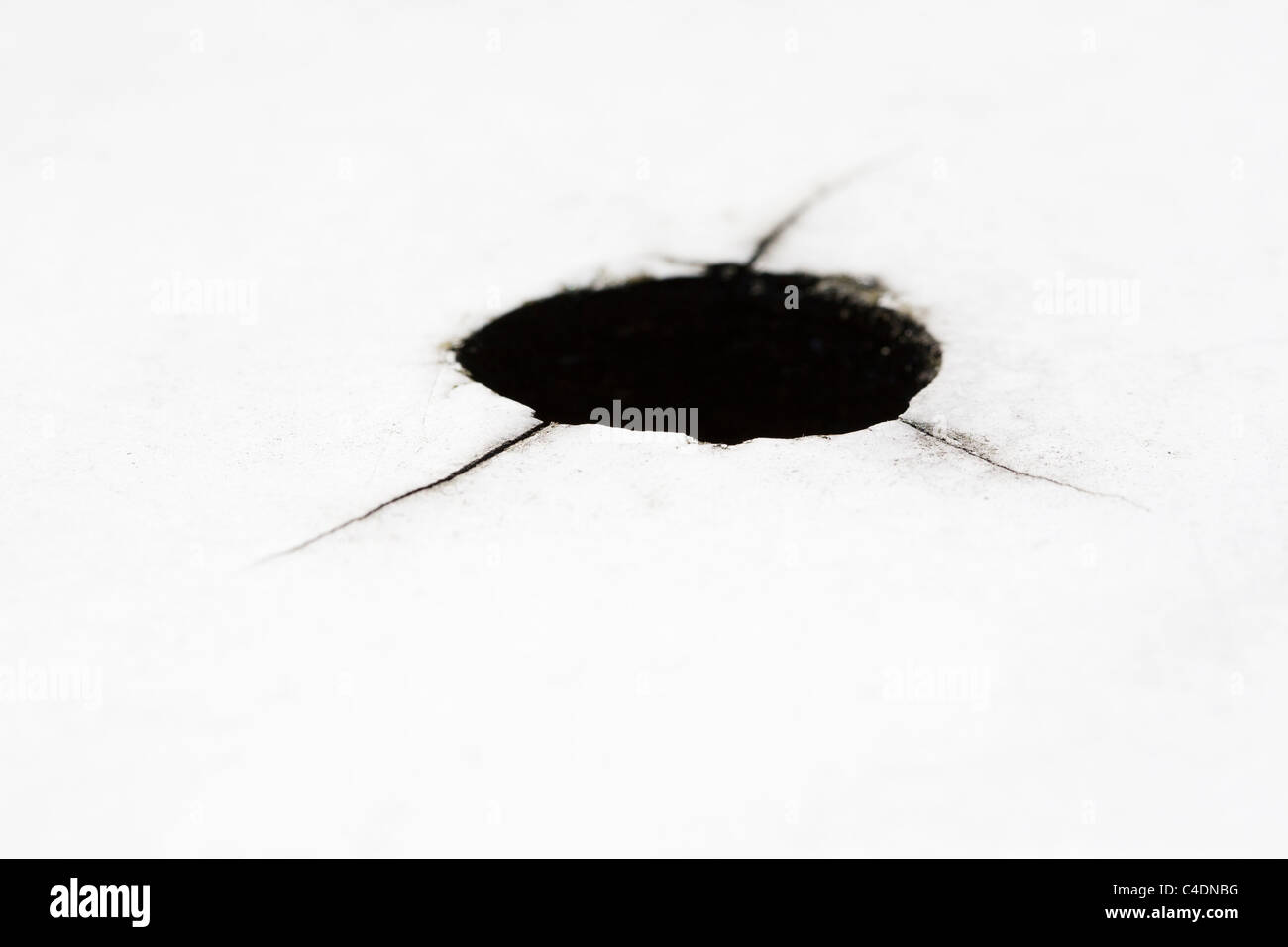 Hole in table hi-res stock photography and images - Alamy