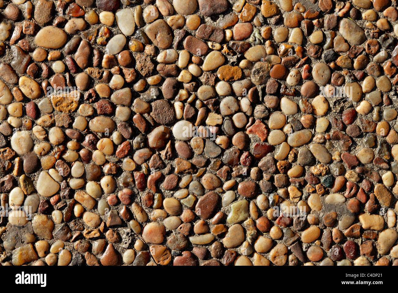 Background of small smooth stone pebbles Stock Photo - Alamy