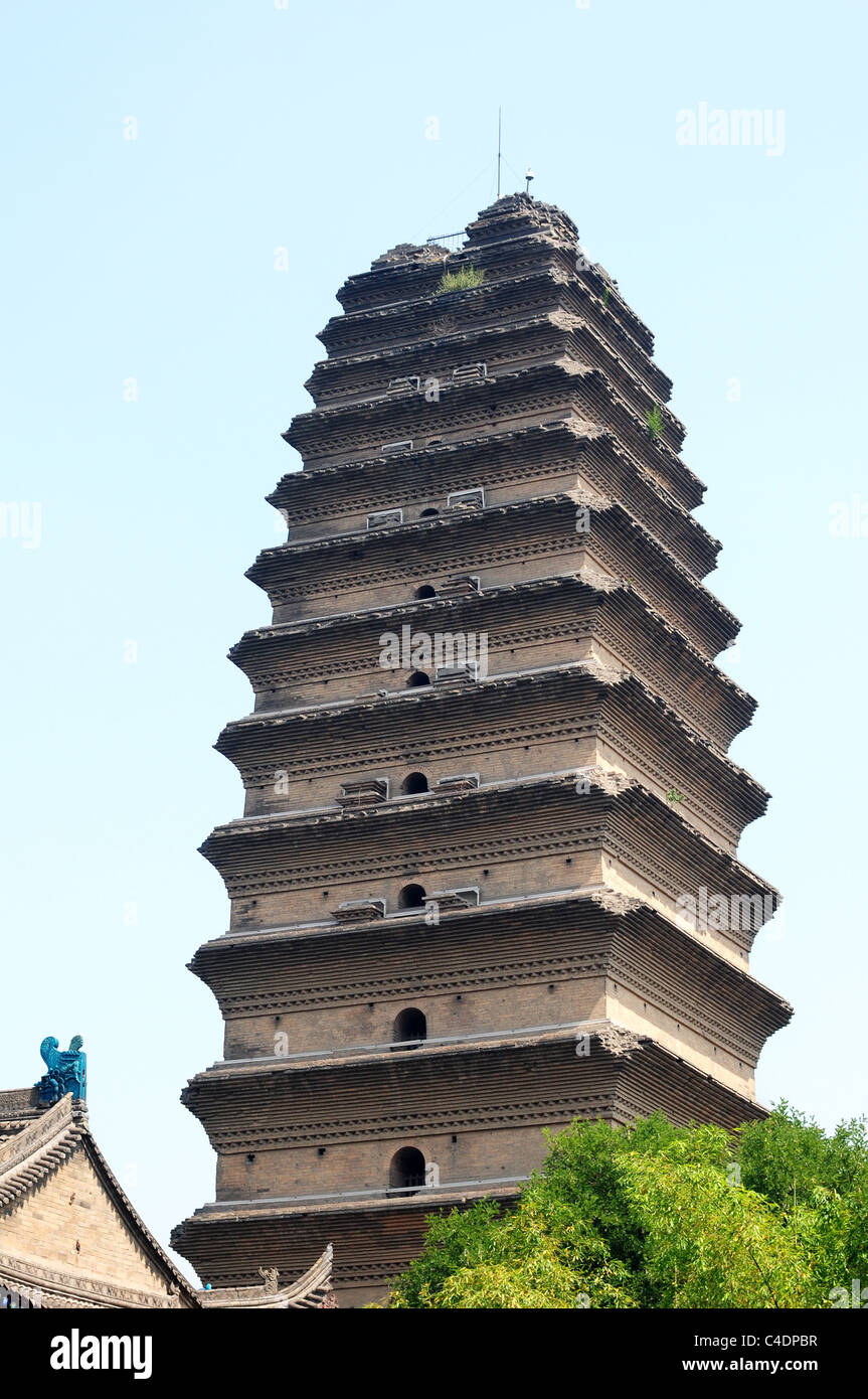 Famous ancient pagoda in Xian, China Stock Photo - Alamy