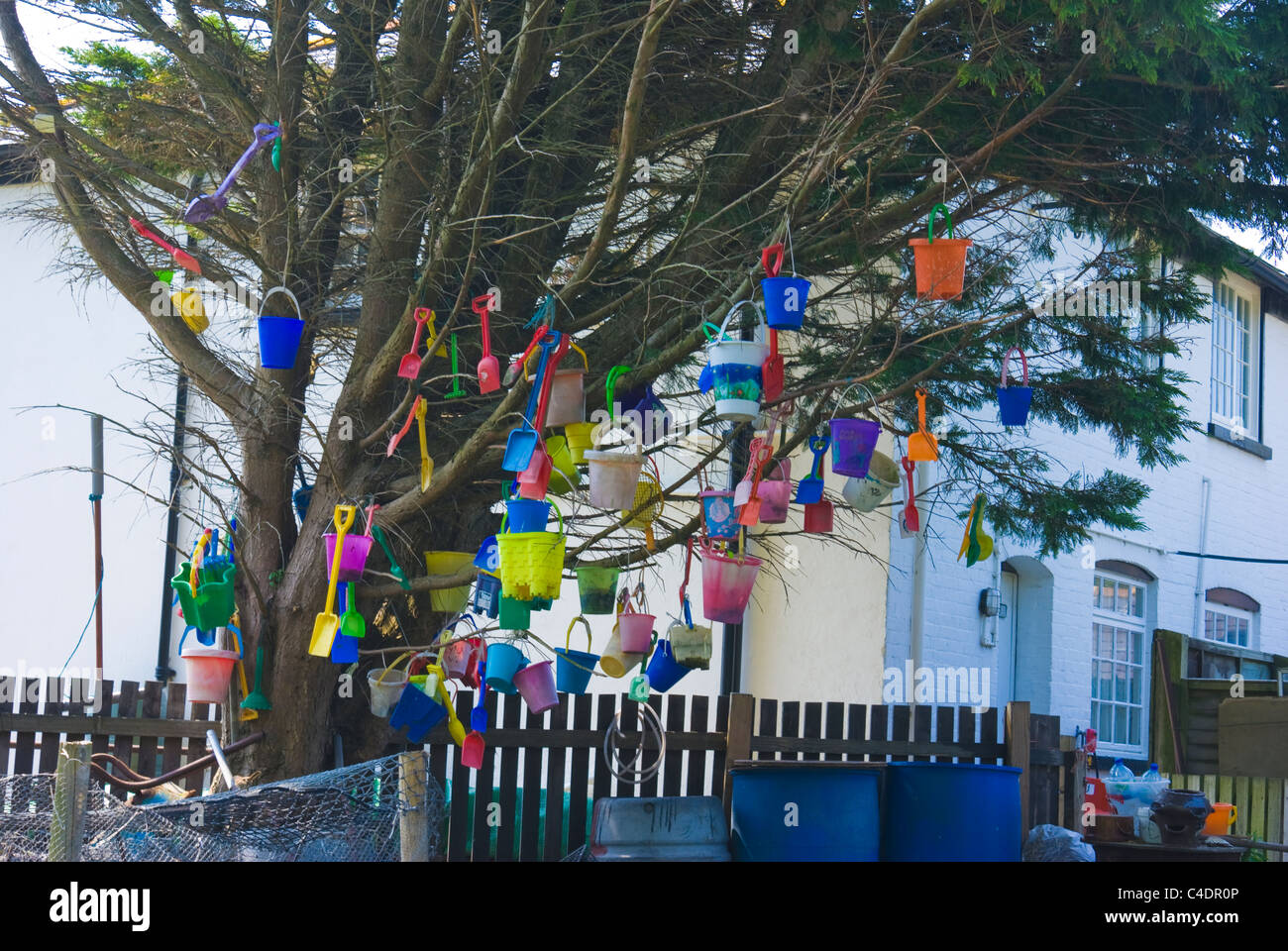 Decorated Buckets High Resolution Stock Photography and Images - Alamy