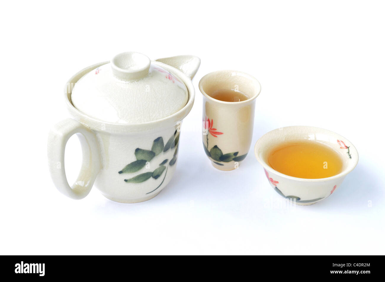 Chinese tea set Stock Photo - Alamy