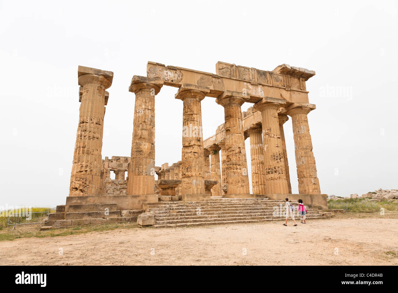 The Temple of Hera, also known as "Temple E" at Selinunte ...