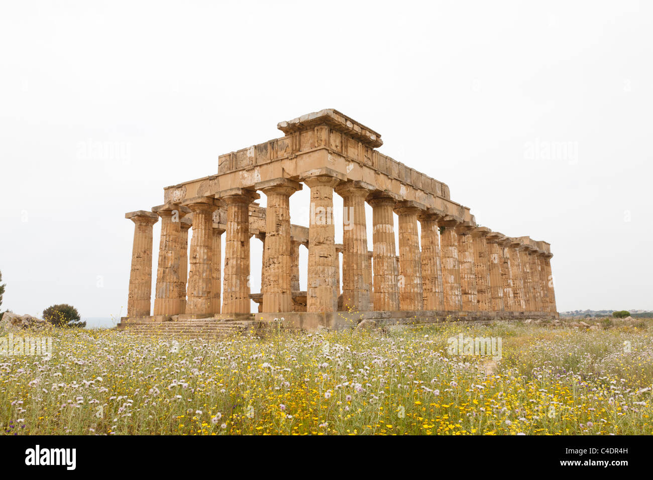 The Temple of Hera, also known as "Temple E" at Selinunte ...