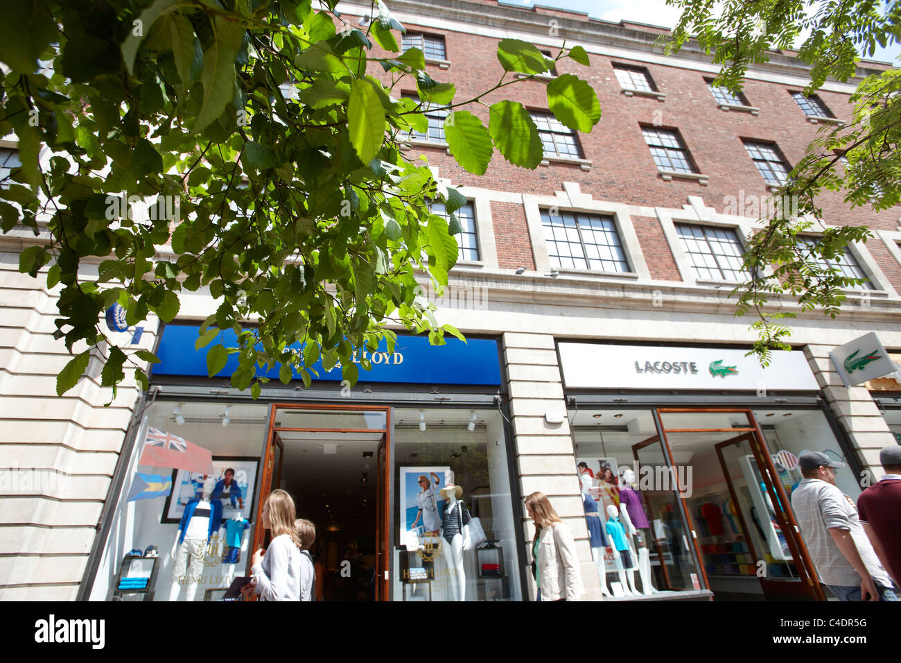 Shopping in Leeds City Centre Stock Photo - Alamy