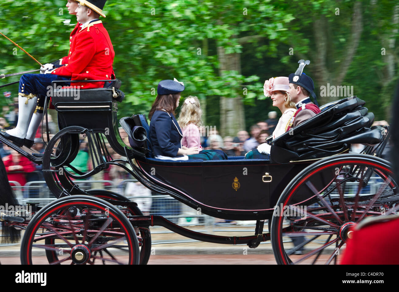 The Duke of York Prince Andrew with his daughter Princess Eugenie Stock ...