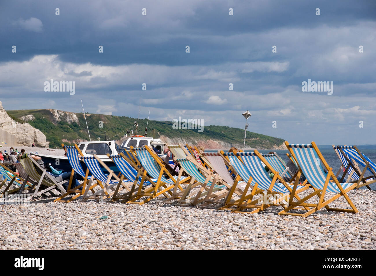 Beer Devon England Stock Photo - Alamy