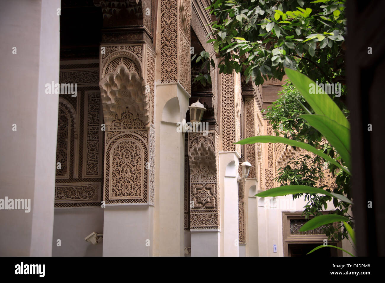 Behia Palace Marrakesh, Morocco, Africa Stock Photo - Alamy