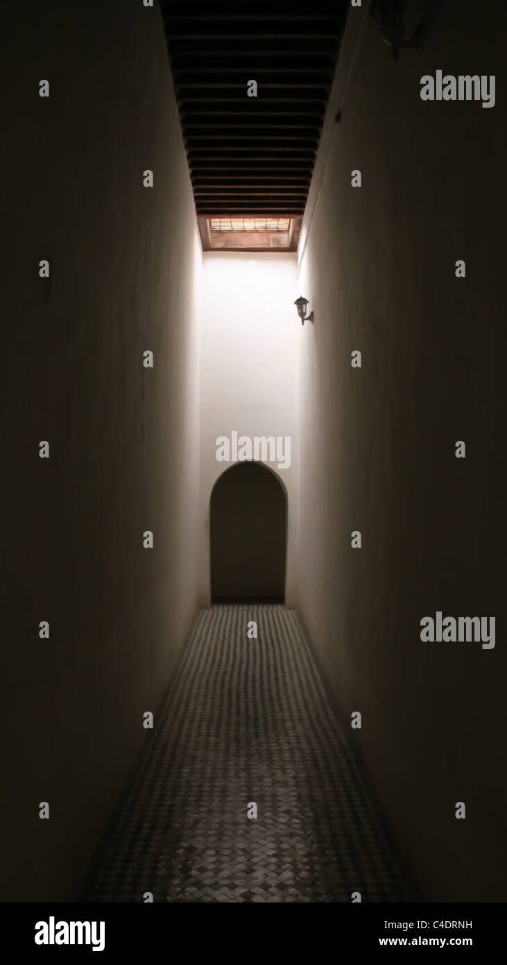 Behia Palace Marrakesh, Morocco, Africa Stock Photo - Alamy