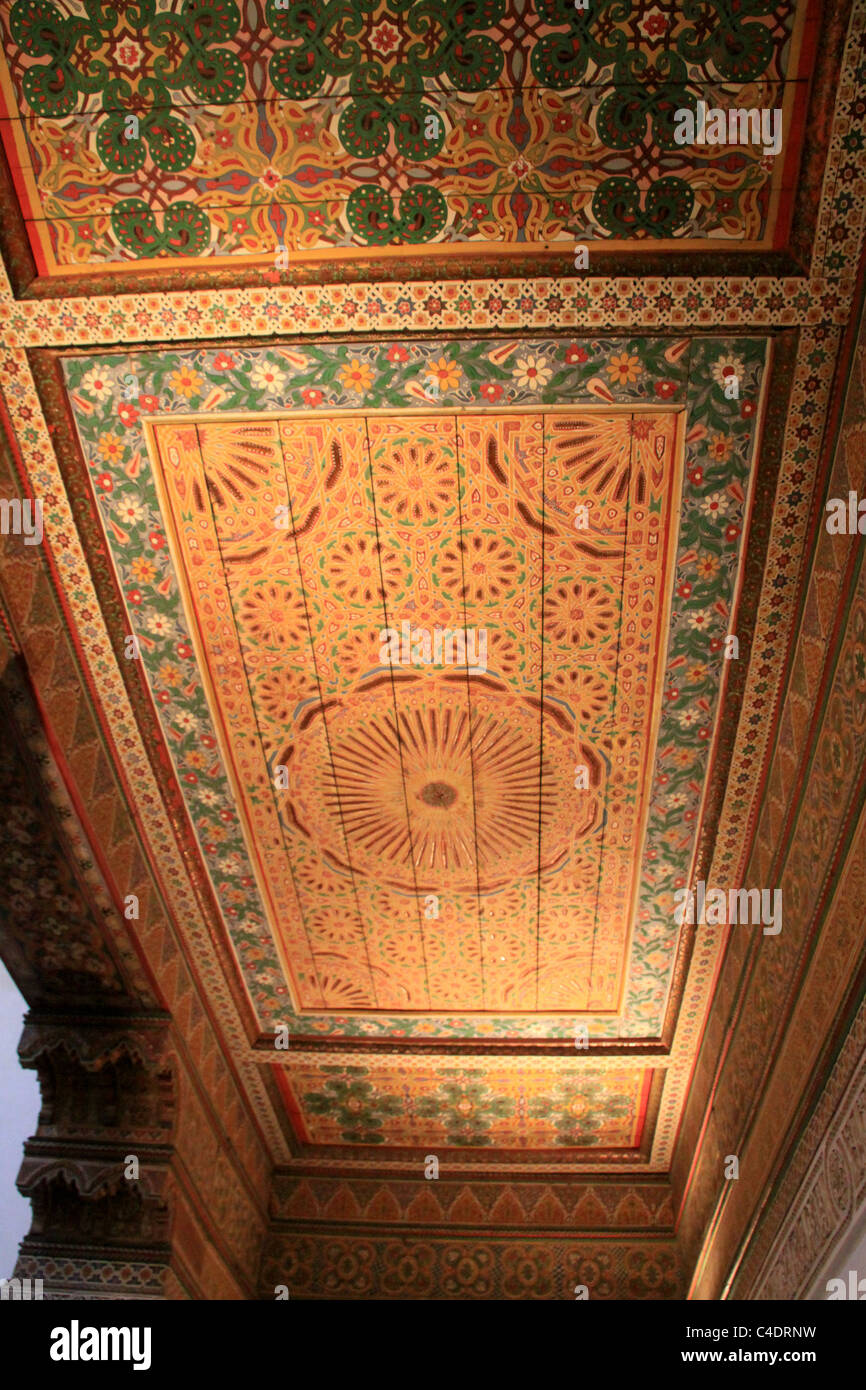 Behia Palace Marrakesh, Morocco, Africa Stock Photo - Alamy