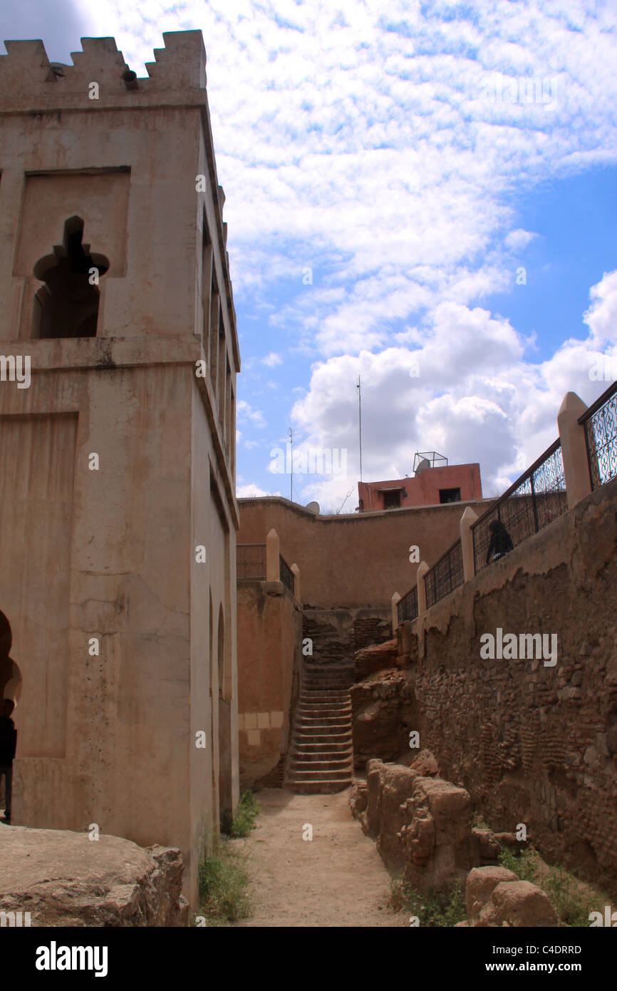 The Almoravid Koubba, Marrakesh, Morocco, Africa Stock Photo - Alamy