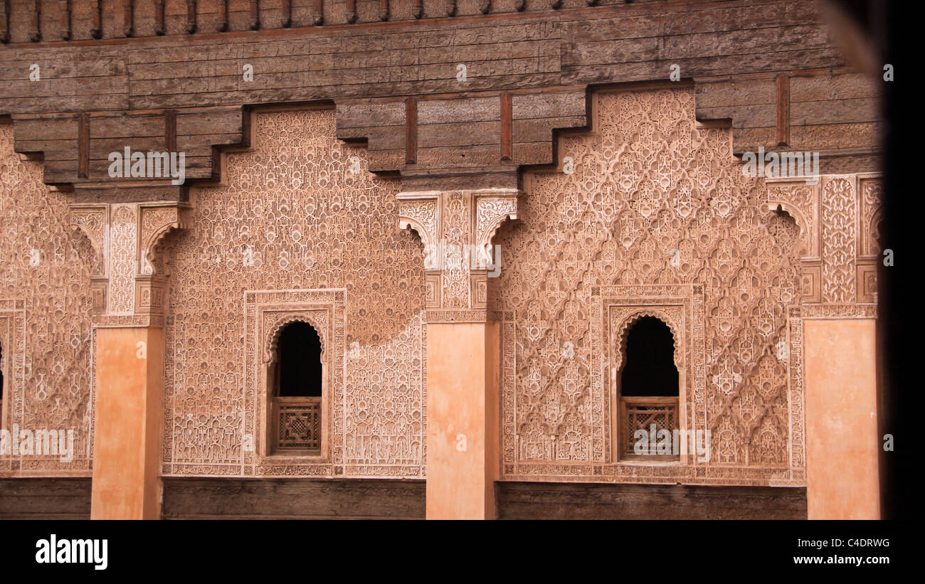 Medersa Ben Youssef, Marrakesh, Morocco, Africa Stock Photo - Alamy