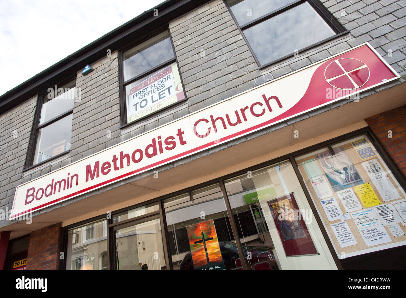 Methodist Church in Cornwall, UK Stock Photo - Alamy