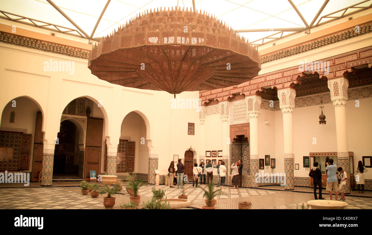The Marrakesh Museum, Marrakesh, Morocco, Africa Stock Photo - Alamy