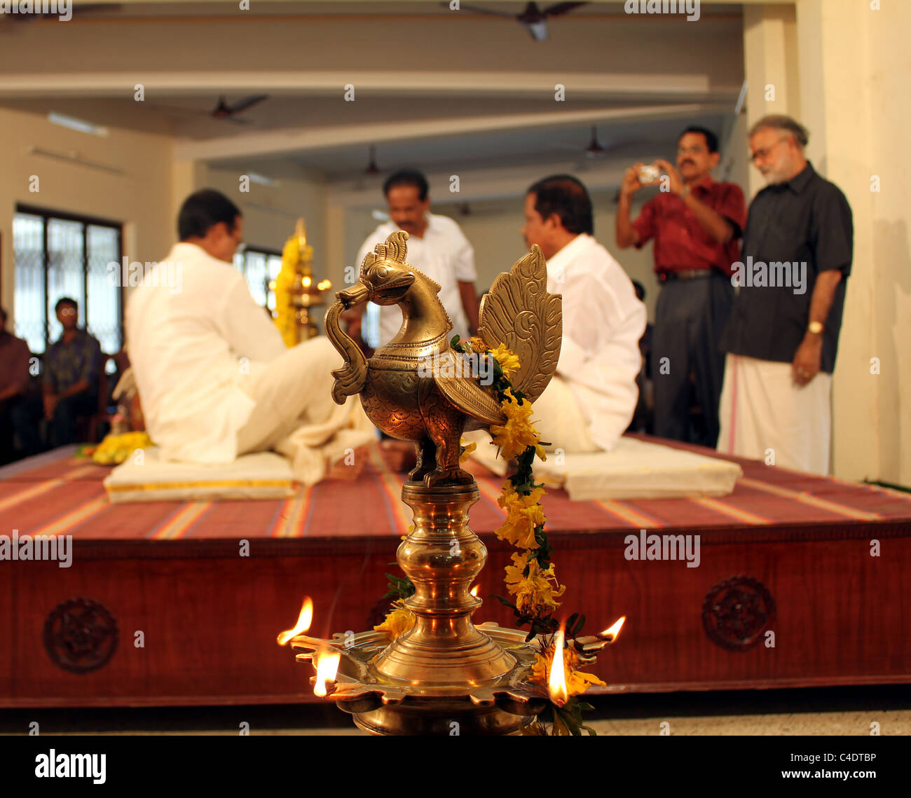 Indian engagement ceremony hi-res stock photography and images - Alamy