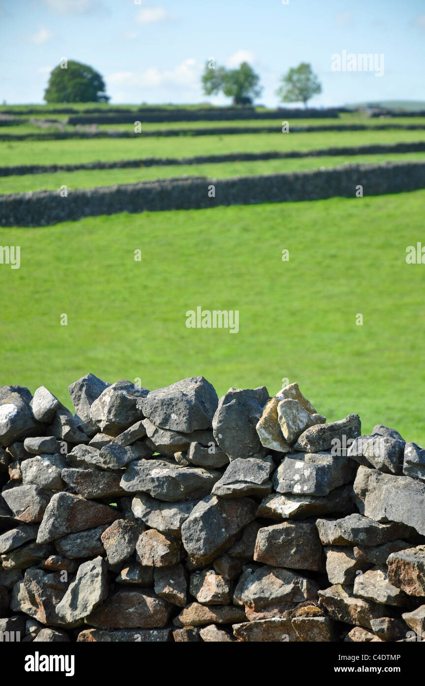 Tideswell, Derbyshire, England: rural scenes near the village Stock ...
