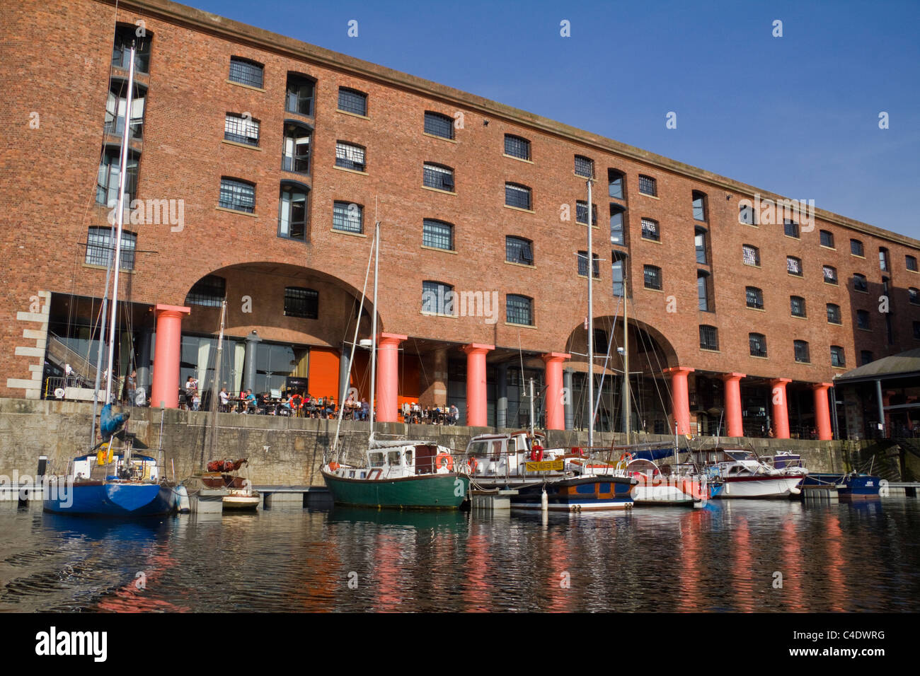 Albert Docks in Liverpool Merseyside England UK Stock Photo - Alamy