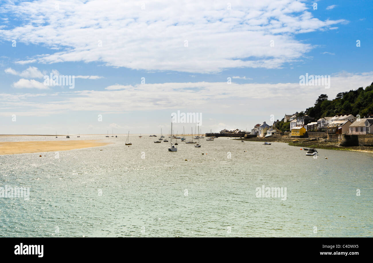 The coastline of Aberdovey (Aberdyfi) in Wales Stock Photo - Alamy