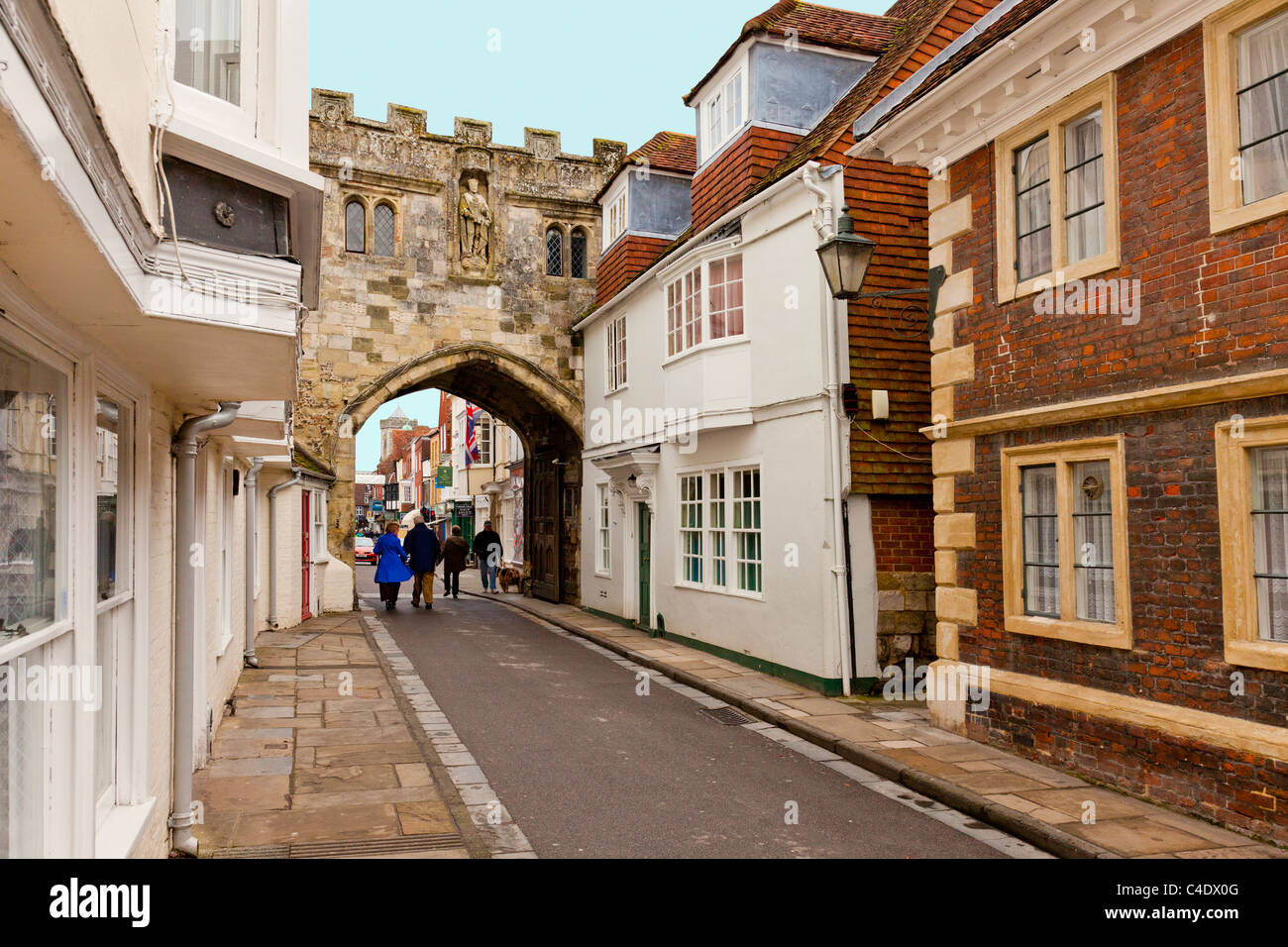 High Street Gate in Salisbury, Wiltshire, England - an ancient gateway ...