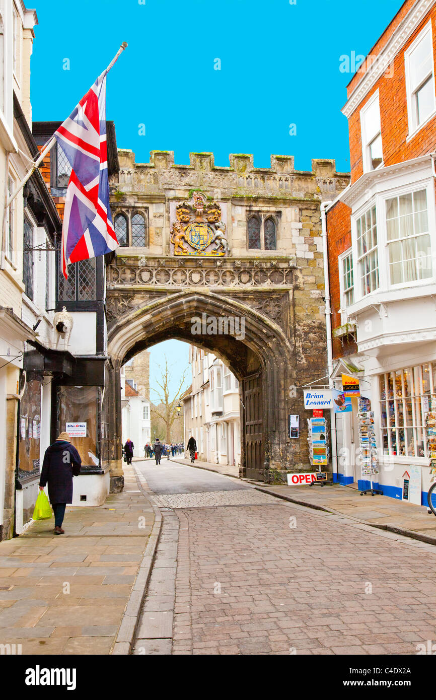 High Street Gate in Salisbury, Wiltshire, England - an ancient gateway ...