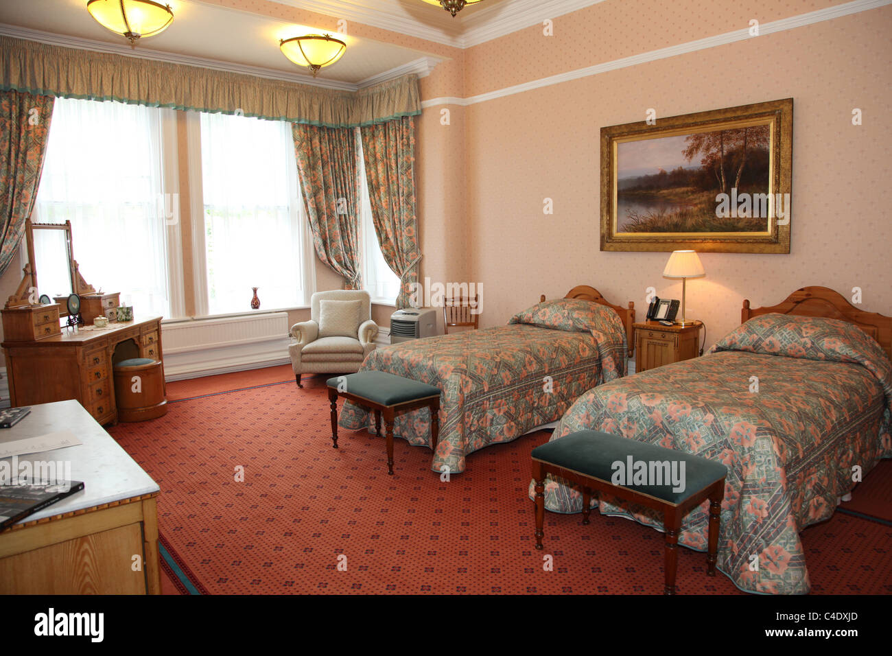 The Mansion House in Cardiff, South Wales. The official residence of ...