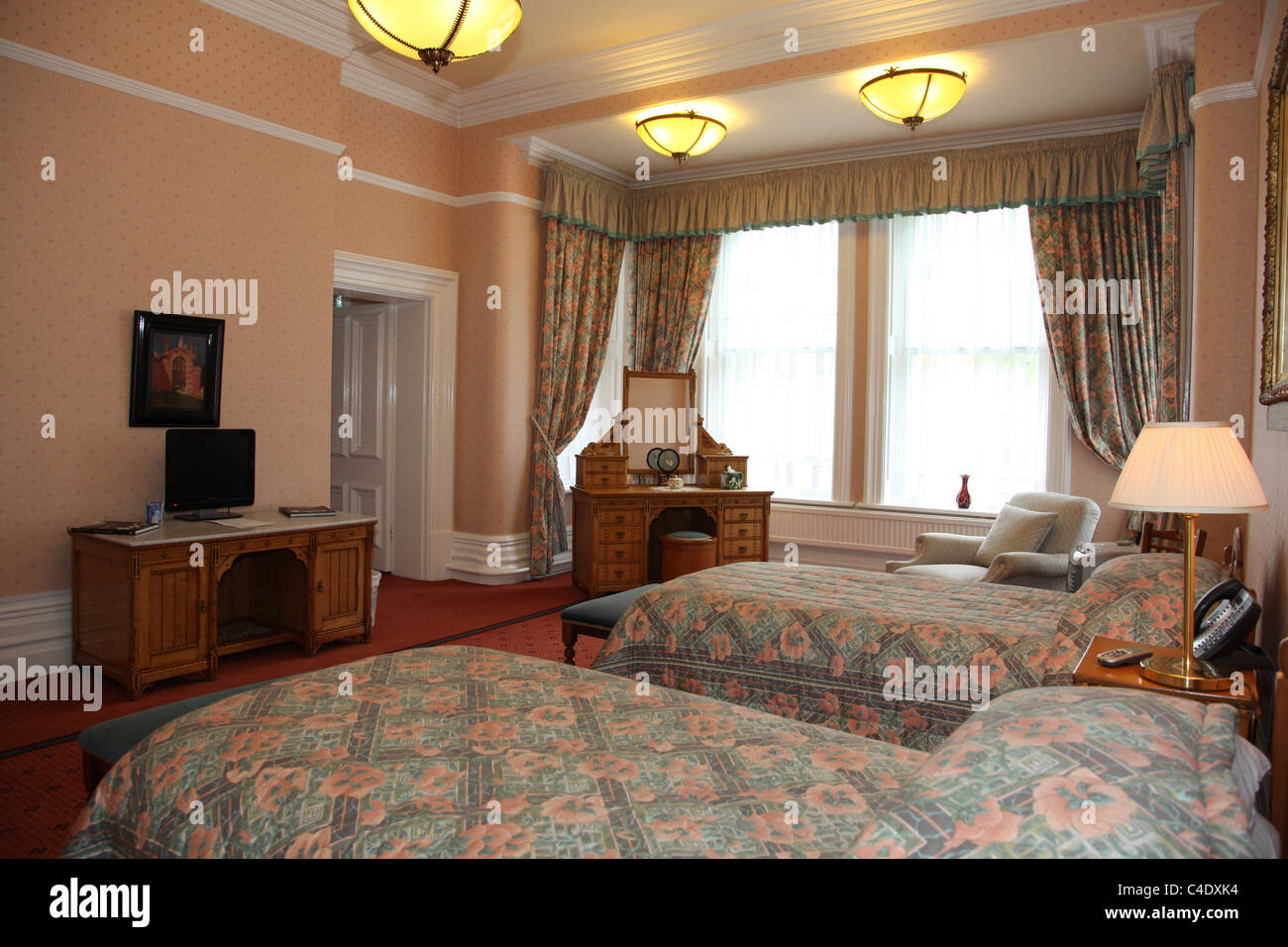 The Mansion House in Cardiff, South Wales. The official residence of ...