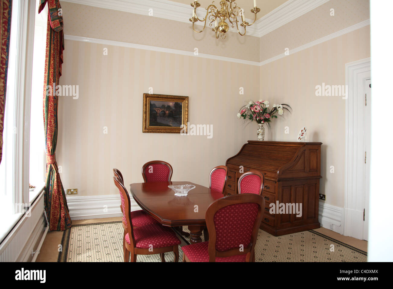 The Mansion House in Cardiff, South Wales. The official residence of ...