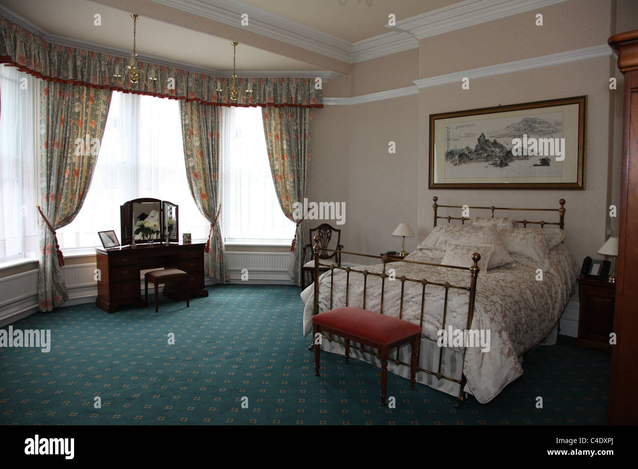 The Mansion House in Cardiff, South Wales. The official residence of ...