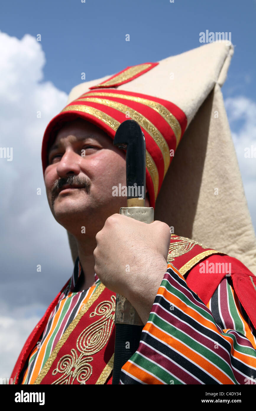 Turkey. Traditional Ottoman Marching band playing at a festival in ...