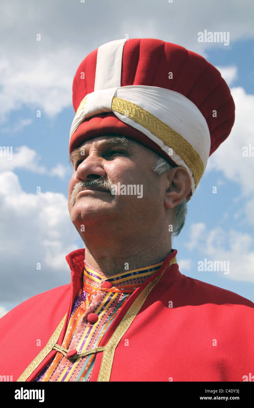 Turkey. Traditional Ottoman Marching band playing at a festival in ...