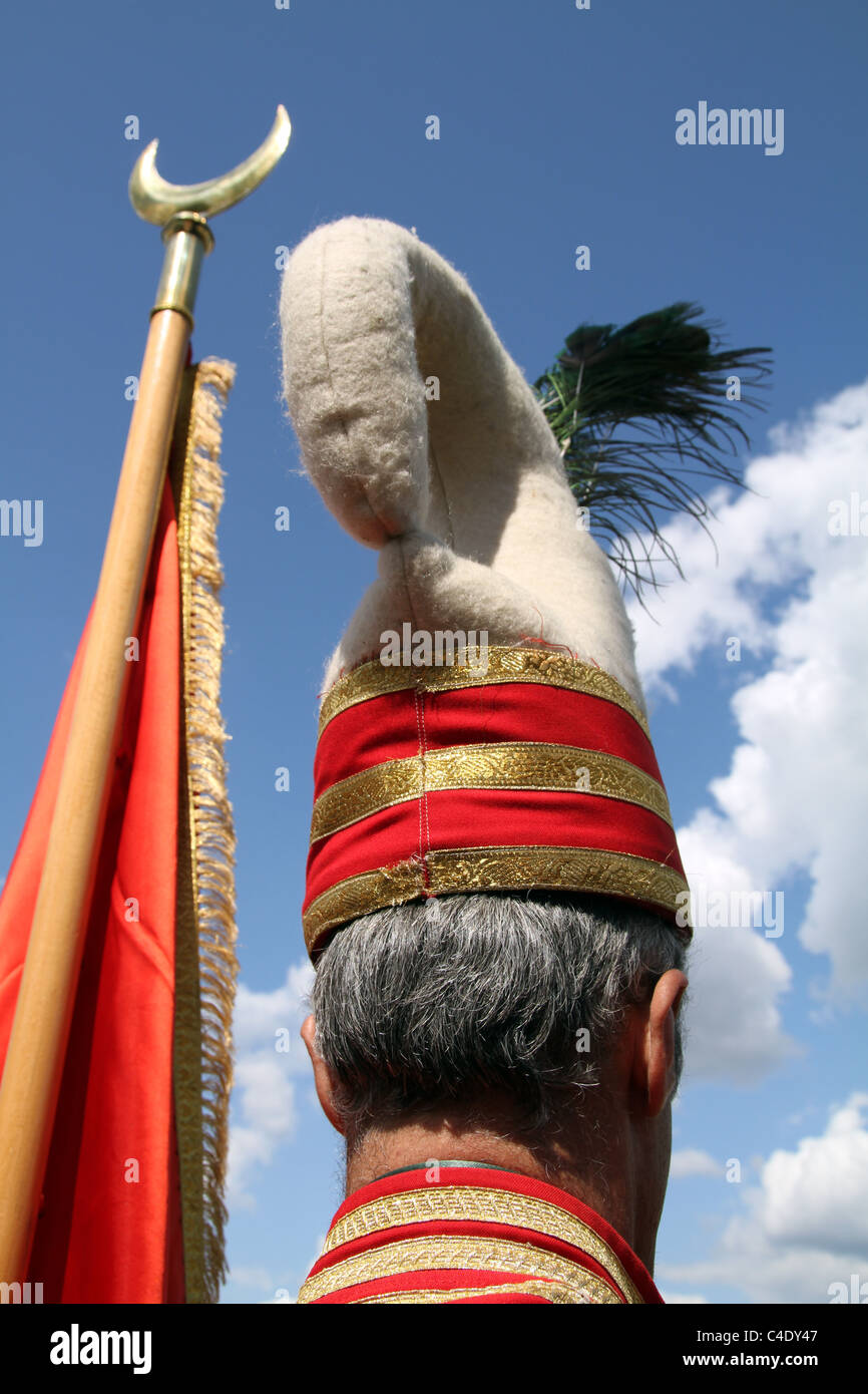 Turkey. Traditional Ottoman Marching band playing at a festival in ...