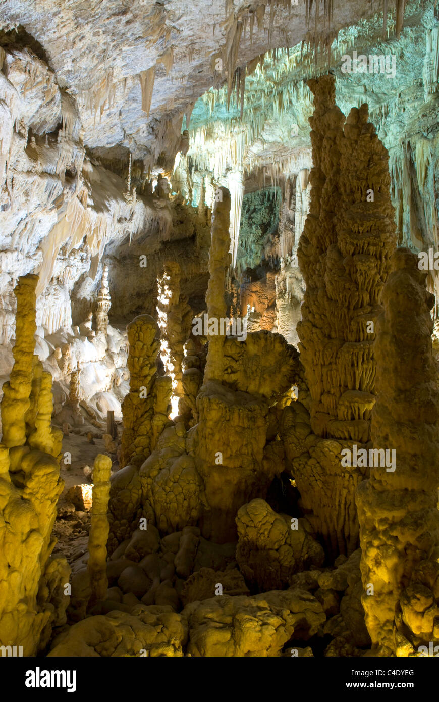 Upper Cavern, Jeita Grotto, Jeita, Lebanon Stock Photo - Alamy
