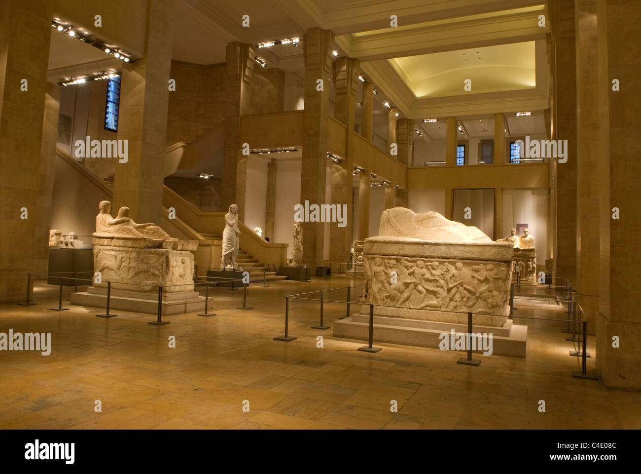 Ground floor of the National Museum, Beirut, Lebanon Stock Photo - Alamy
