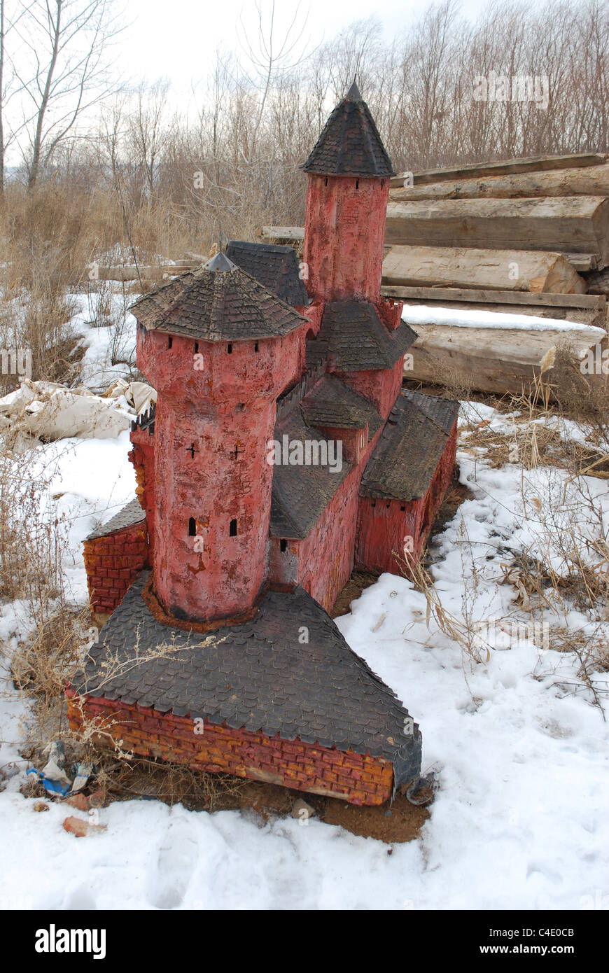 Toy castle hi-res stock photography and images - Alamy