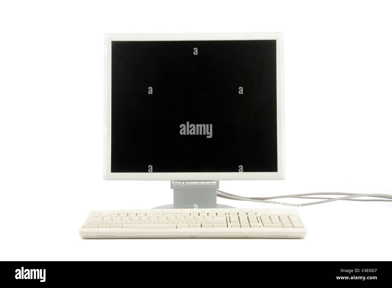 Keyboard Desktop Cut Out Stock Images & Pictures - Alamy