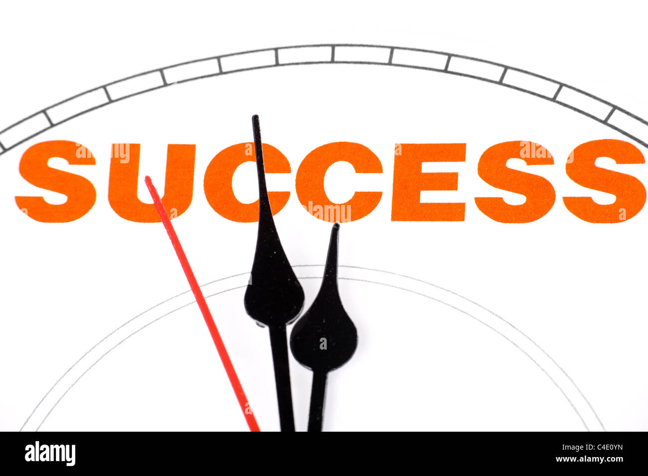 clock face, concept of success Stock Photo - Alamy