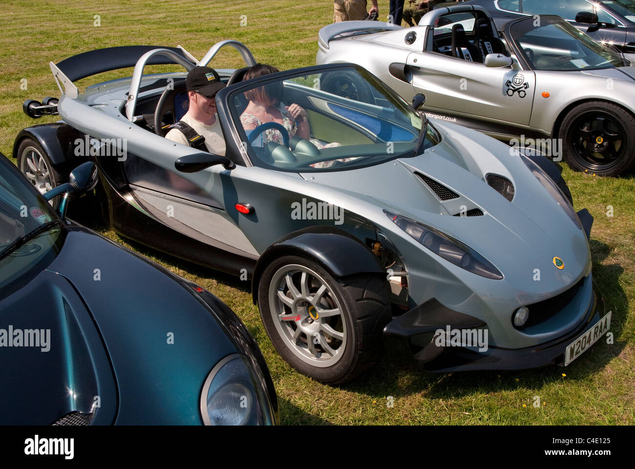 Lotus 340R on display at Surrey Heath Show, Frimley Park Lodge, Surrey ...