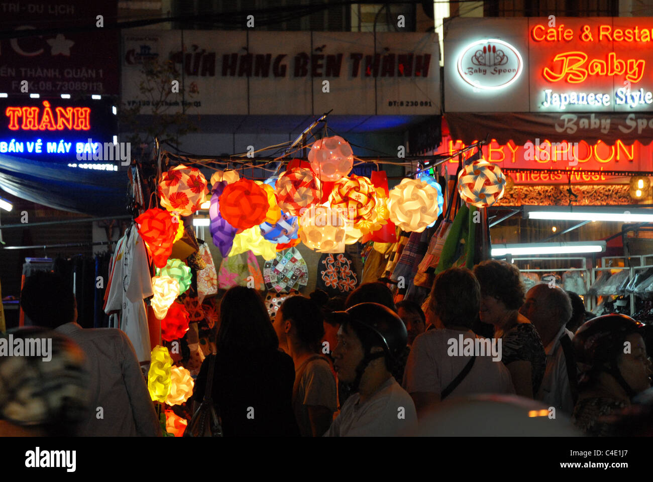 Ho chi min city night hi-res stock photography and images - Alamy
