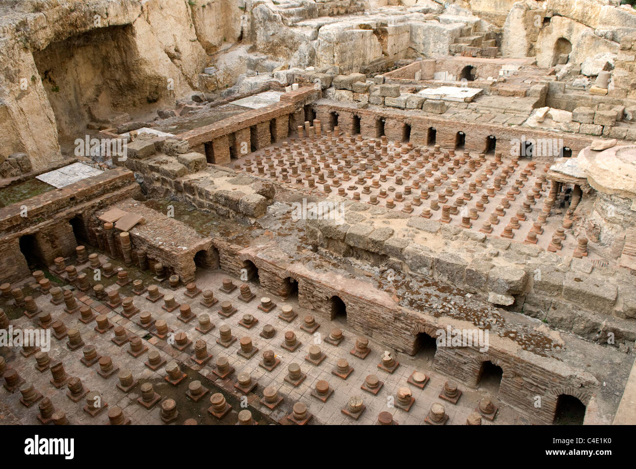 Roman Baths, Downtown Beirut, Lebanon Stock Photo - Alamy
