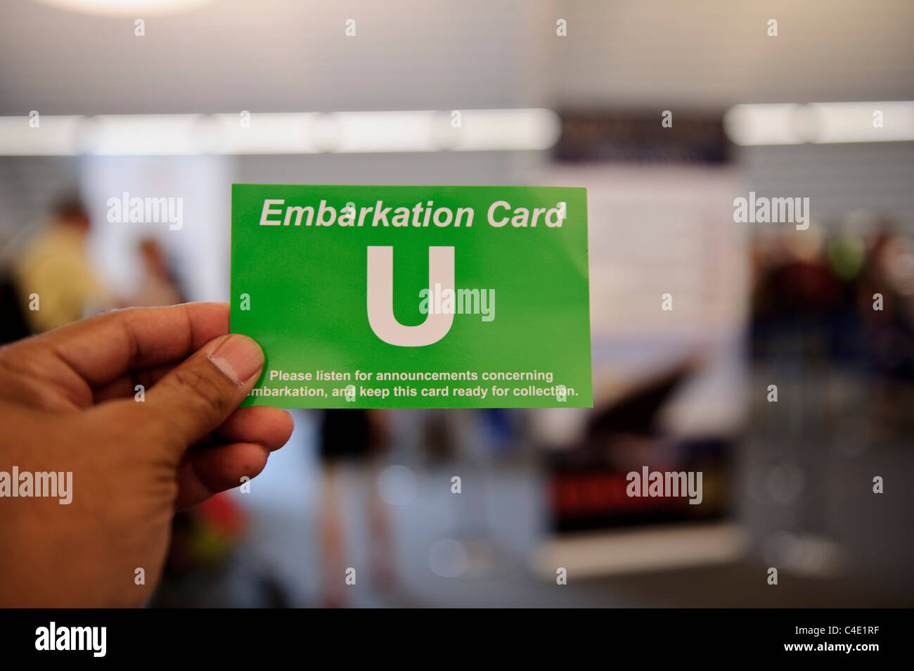 Embarkation card hi-res stock photography and images - Alamy