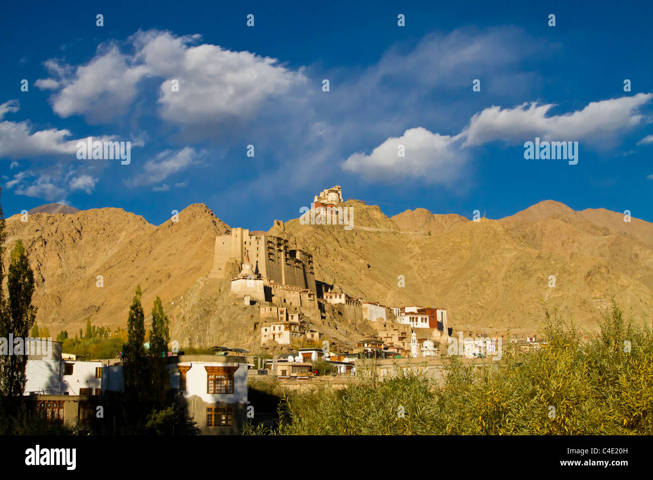 This is Leh in the Indian Himalayas in the state of Ladakh. This is Leh ...