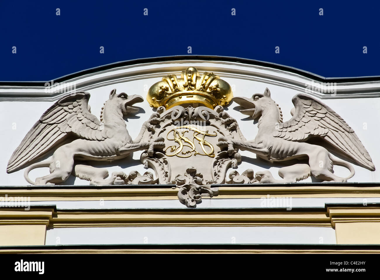 Imperial initials hi-res stock photography and images - Alamy