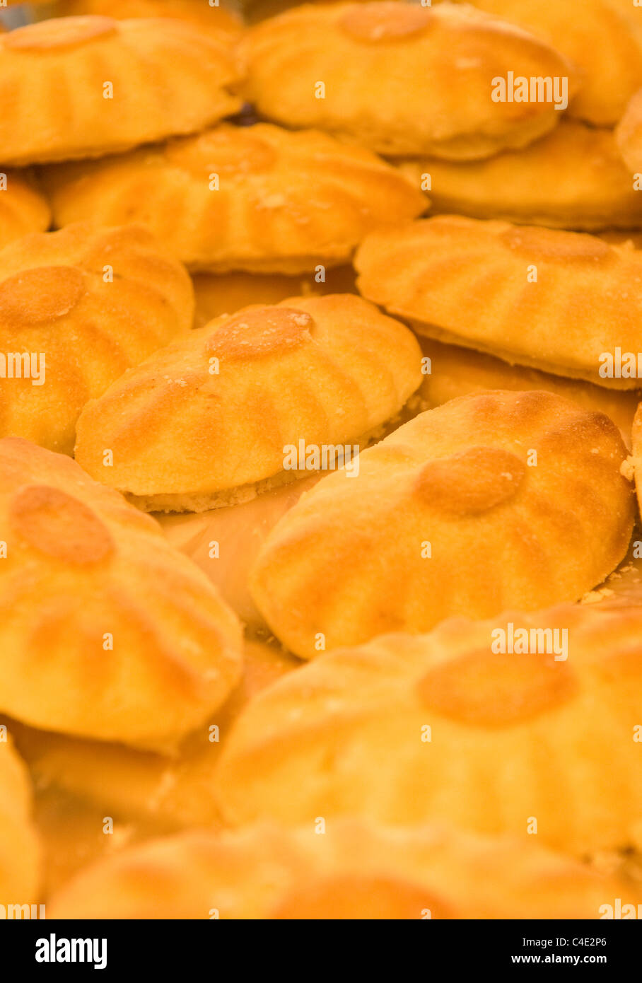 Sanioura biscuits, a Sidon speciality, Sidon, southern Lebanon Stock ...