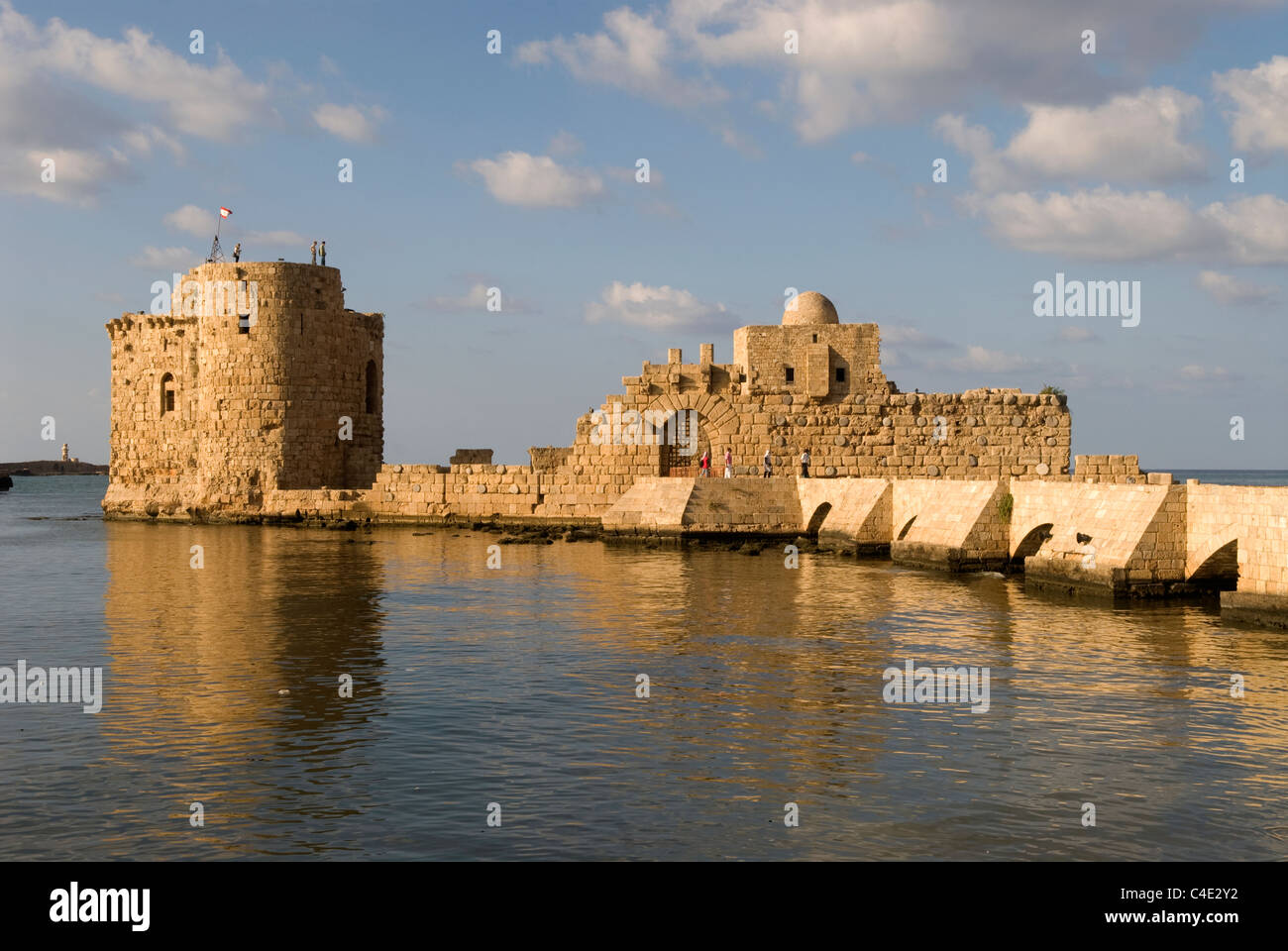 Crusader Sea Castle, Sidon (Saida), southern Lebanon Stock Photo - Alamy
