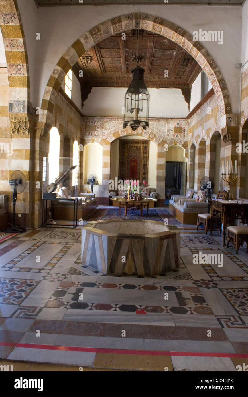 Debbane Palace and Museum, Sidon, southern Lebanon Stock Photo - Alamy